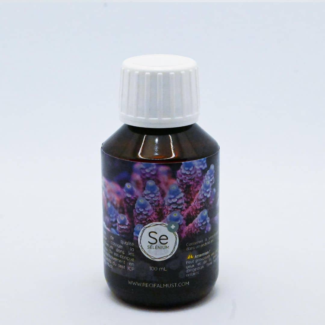 Sélénium Oligo-élément Aquarium - Recifal Must - 100ml